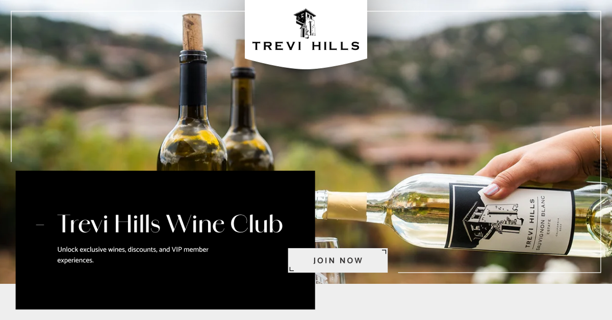 Wine Club | Trevi Hills Winery | Exclusive Benefits & Tastings